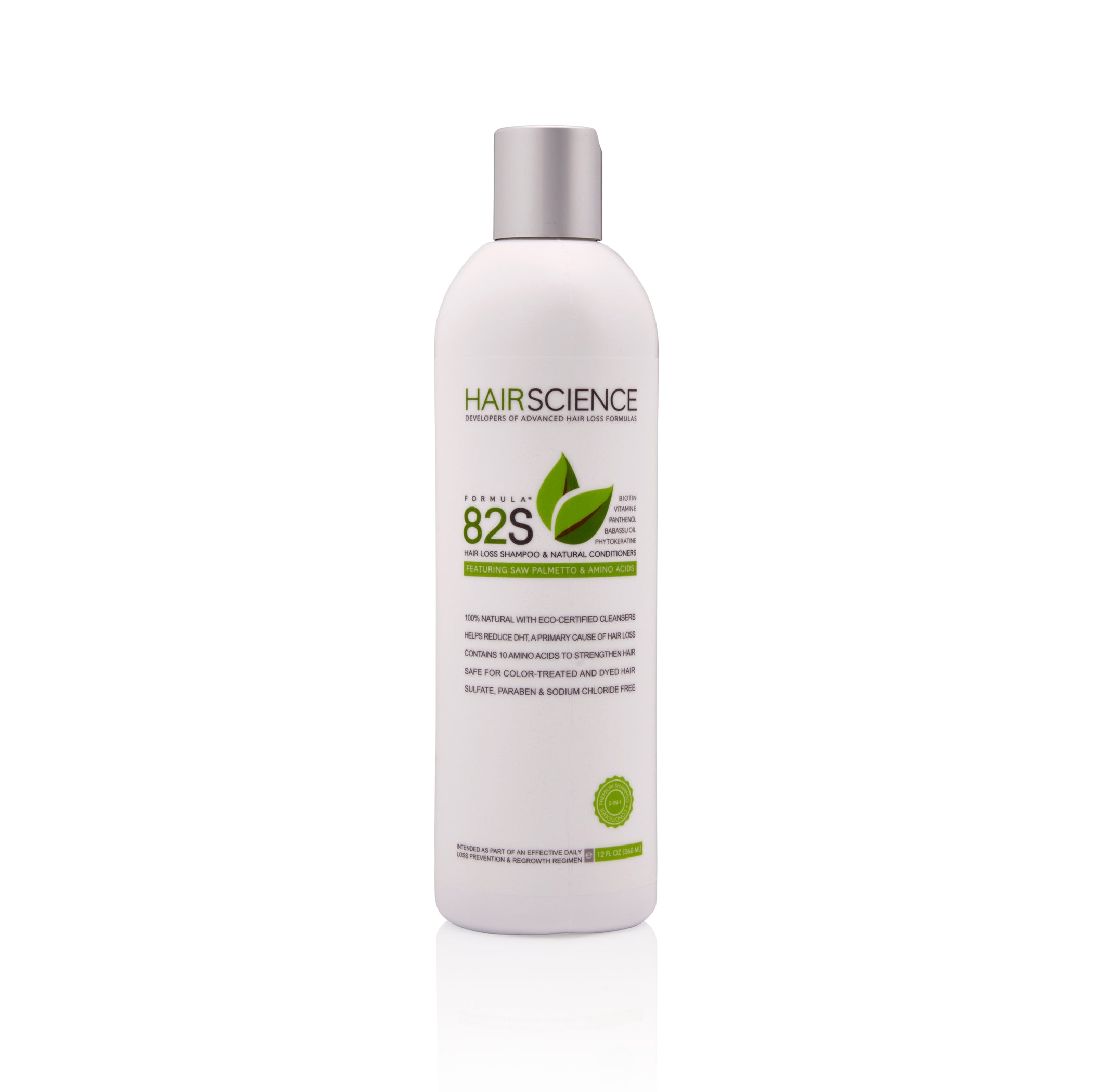 Formula 82S - Hair Loss Shampoo with Natural Conditioners - 10 oz ...